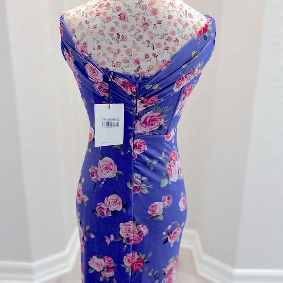 Hello Molly | Dresses | Hello Molly Girl With Style Purple Midi Dress ...